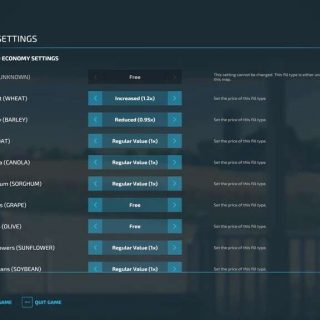 Enhanced Economy Settings v1.1 FS22 Mod | Farming Simulator 22 Mod