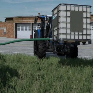 Fillable IBC Tank v1.0 FS22 Mod | Farming Simulator 22 Mod