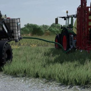 Fillable IBC Tank v1.0 FS22 Mod | Farming Simulator 22 Mod