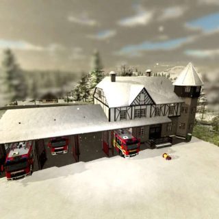 Fire Department v1.0 FS22 Mod | Farming Simulator 22 Mod
