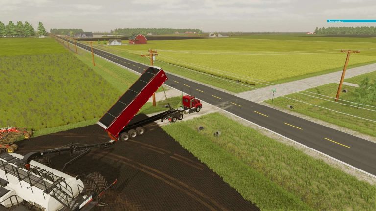 Frontier End Dump V0.06 FS22 Mod | Farming Simulator 22 Mod