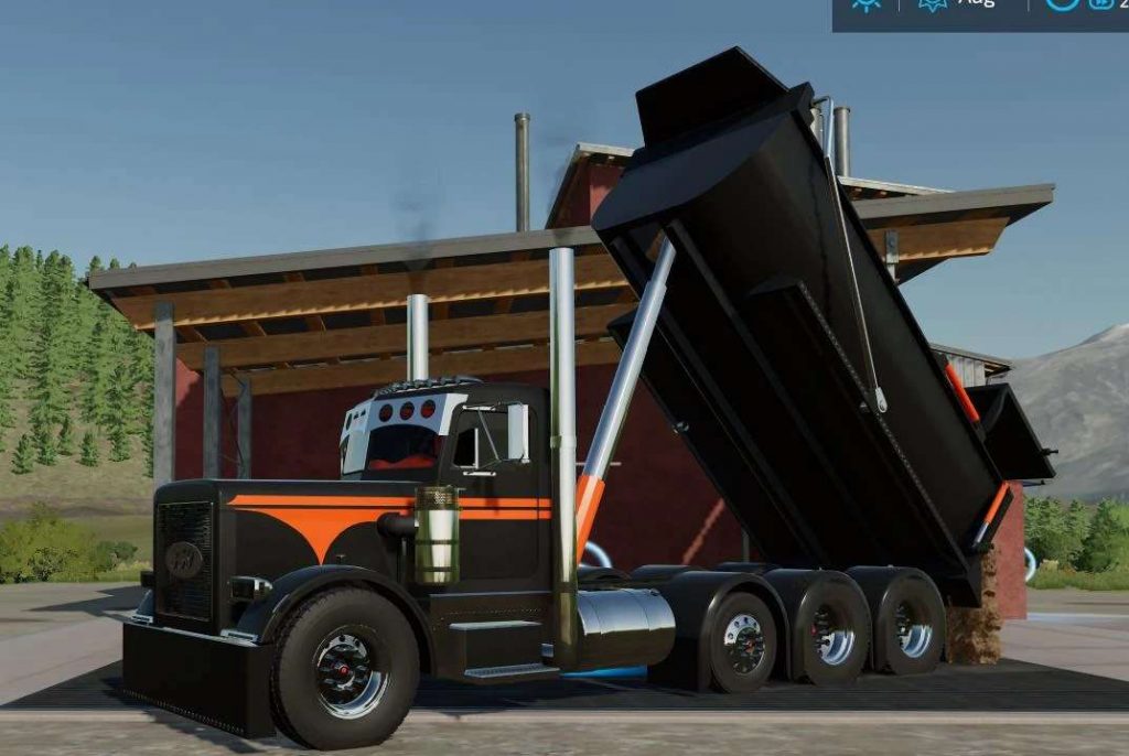 Pete 359 dump v1.0 FS22 Mod | Farming Simulator 22 Mod