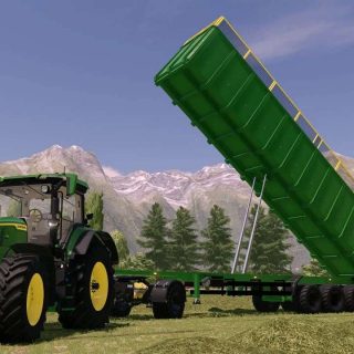 GHL agricultural trailer v1.0 FS22 Mod | Farming Simulator 22 Mod