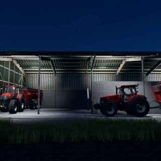 Grain Hall v1.0 FS22 Mod | Farming Simulator 22 Mod