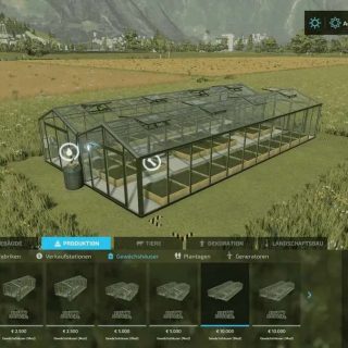 Greenhouses v1.2 FS22 Mod | Farming Simulator 22 Mod