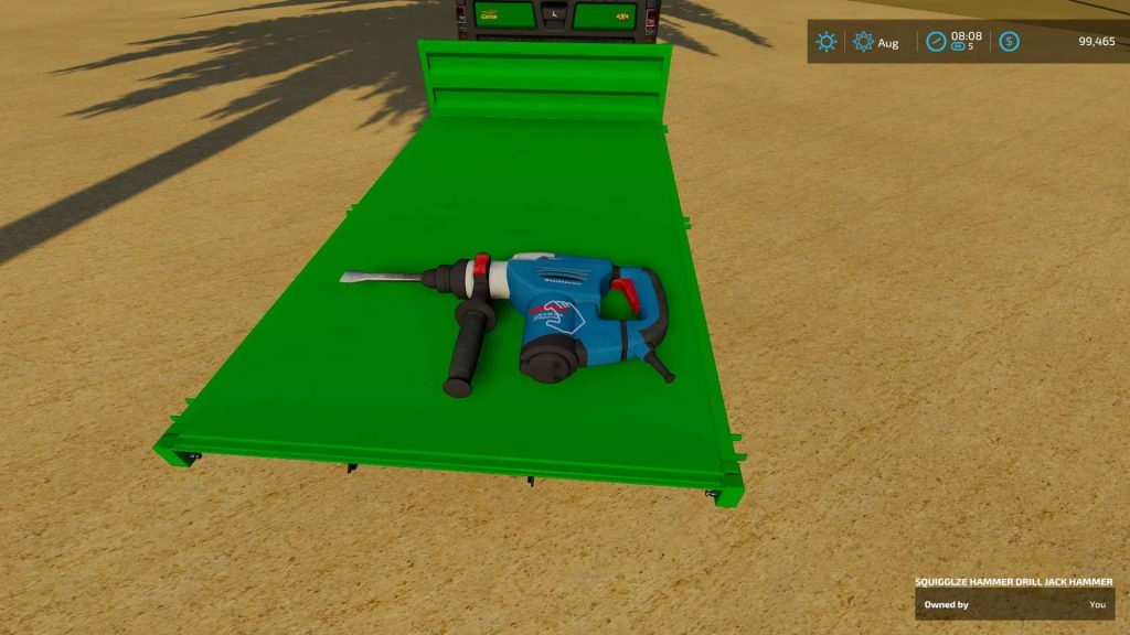 Hammer Drill v1.1 FS22 Mod | Farming Simulator 22 Mod