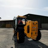 JCB 535.95 AgriPro v1.0 FS22 Mod | Farming Simulator 22 Mod