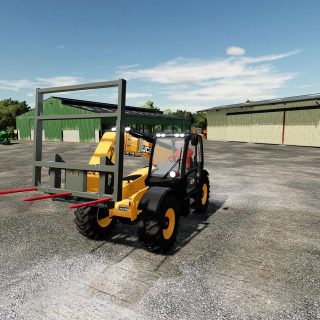 JCB 535.95 AgriPro v1.0 FS22 Mod | Farming Simulator 22 Mod