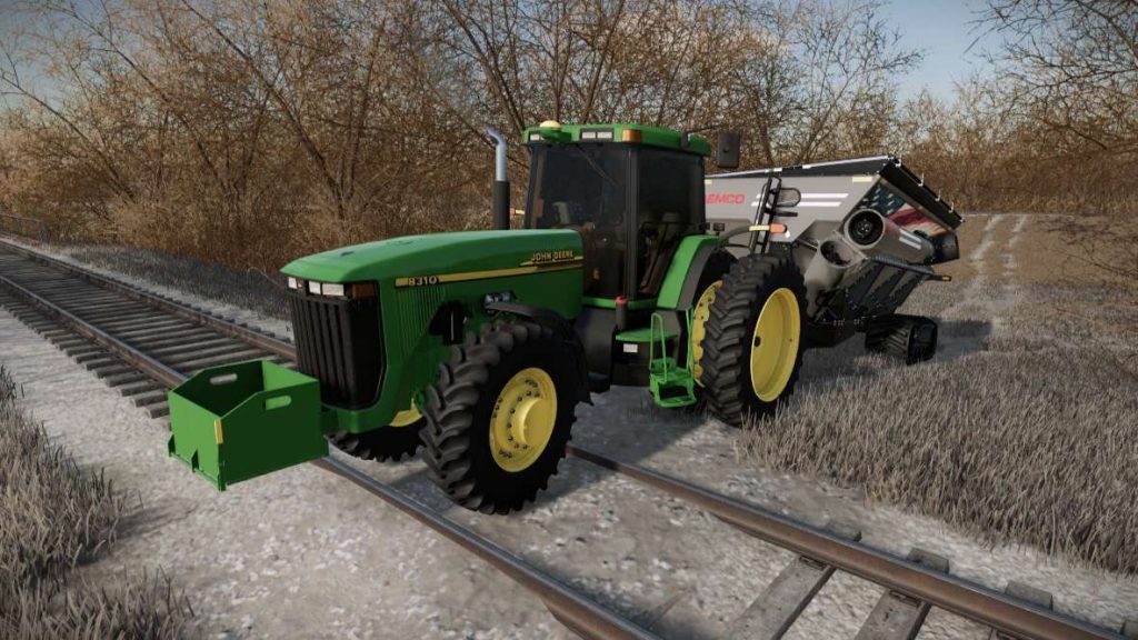 John Deere 8000-8010 (Power Update) v1.0 FS22 Mod | Farming Simulator ...