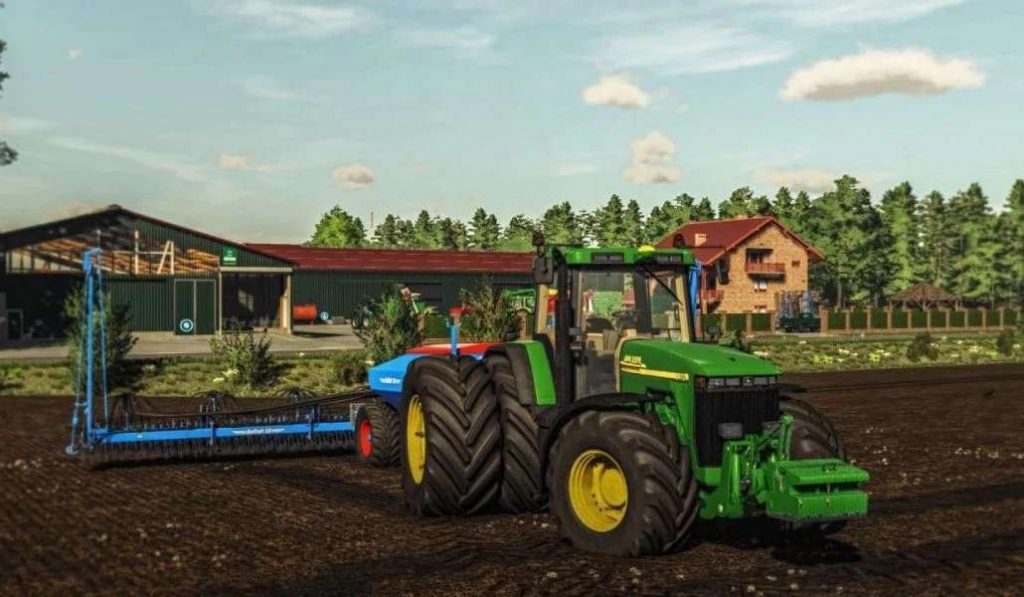 John Deere 8000 Series 1995-2002 V1.0 FS22 Mod | Farming Simulator 22 Mod