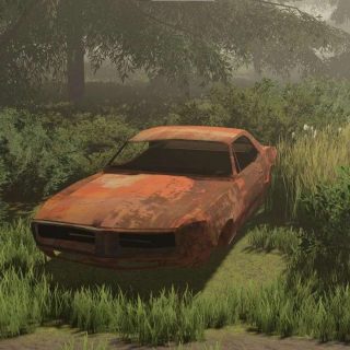 Junk car v1.0 FS22 Mod | Farming Simulator 22 Mod