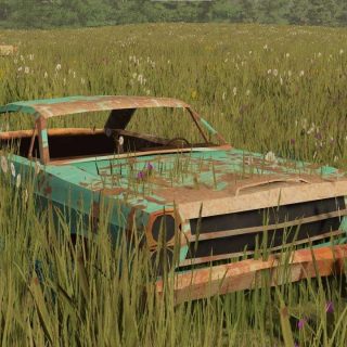 Junk car v1.0 FS22 Mod | Farming Simulator 22 Mod