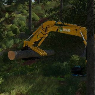 Lizard 320 Excavator v1.0.0.4 FS22 Mod | Farming Simulator 22 Mod
