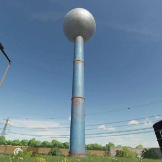 Lizard Water Tower v1.1 FS22 Mod | Farming Simulator 22 Mod