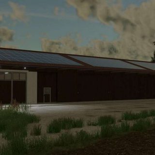 Machine Hall With Workshop v1.1 FS22 Mod | Farming Simulator 22 Mod