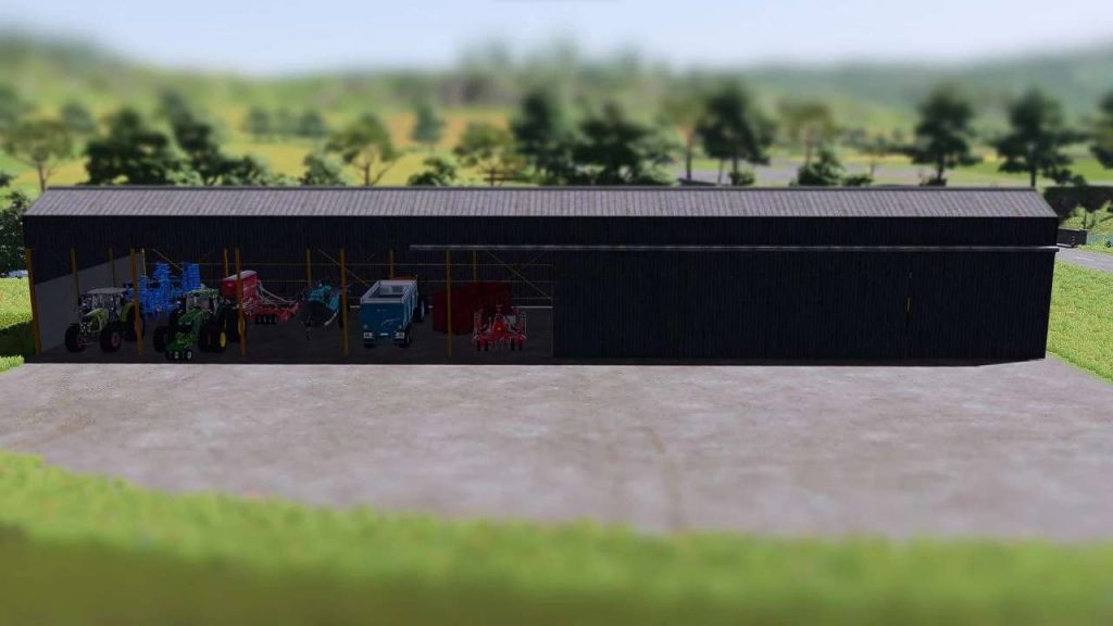 Material storage building v1.0 FS22 Mod | Farming Simulator 22 Mod