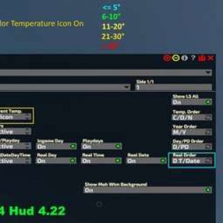 MultiOverlay Hud v4.33Beta FS22 Mod | Farming Simulator 22 Mod