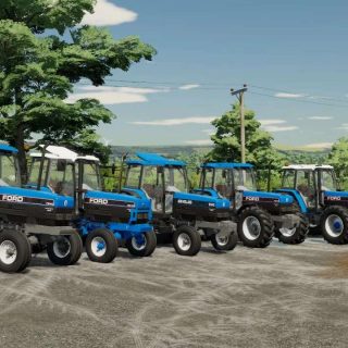 New Holland/Ford 40 Series 6 Cylinder Pack v1.1 FS22 Mod | Farming ...