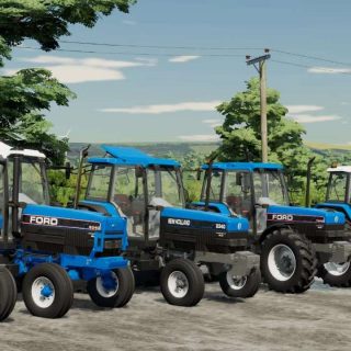 New Holland Ford 40 Series 6 Cylinder Pack v1.3 FS22 Mod | Farming ...