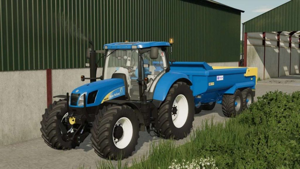 New Holland T6/T6000 Pack v1.0 FS22 Mod | Farming Simulator 22 Mod