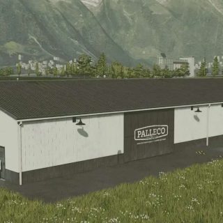 Pallet storage v1.1 FS22 Mod | Farming Simulator 22 Mod