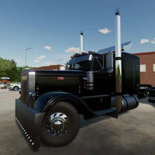 Peterbilt 351 Custom v1.0 FS22 Mod | Farming Simulator 22 Mod