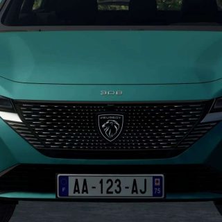 Peugeot 308 SW 2022 v1.0 FS22 Mod | Farming Simulator 22 Mod