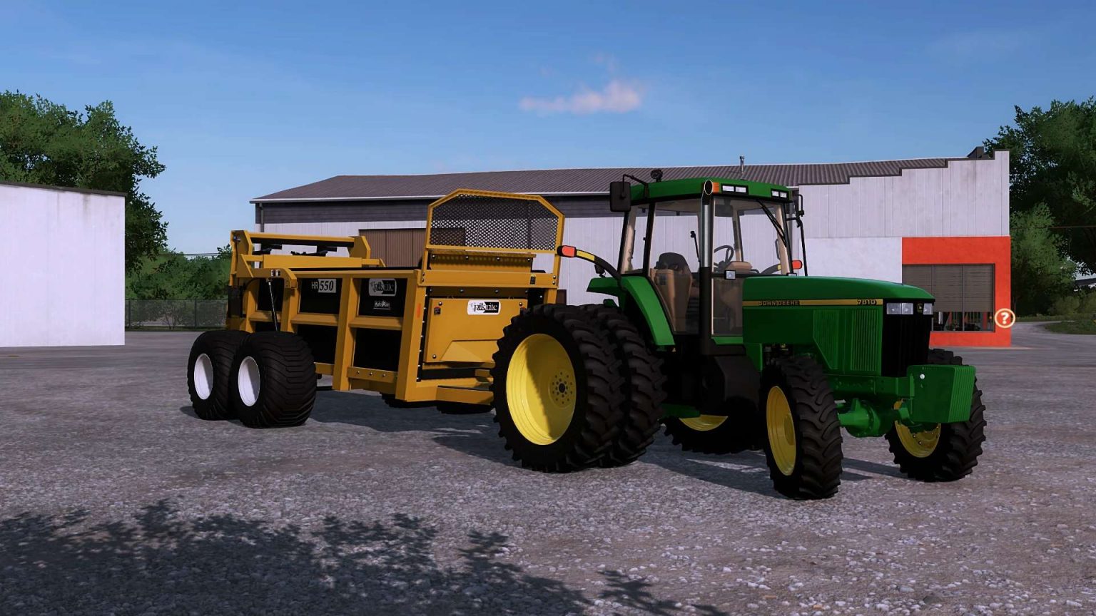 Pik Rite HR 550 spreader v1.0 FS22 Mod | Farming Simulator 22 Mod