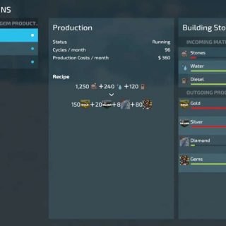 Precious Metals and Gem Production BETA v1.0 FS22 Mod | Farming ...