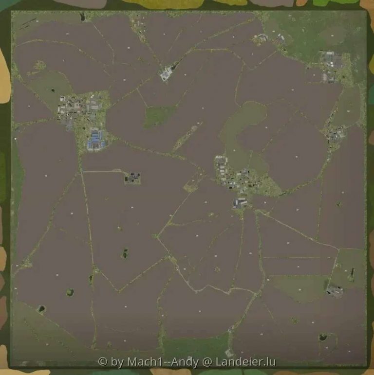 RealGPS for the map Kandelin v1.0 FS22 Mod | Farming Simulator 22 Mod