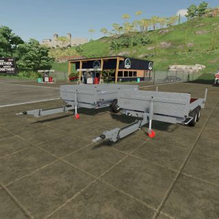Remorque tribenne ECIM v1.0 FS22 Mod | Farming Simulator 22 Mod