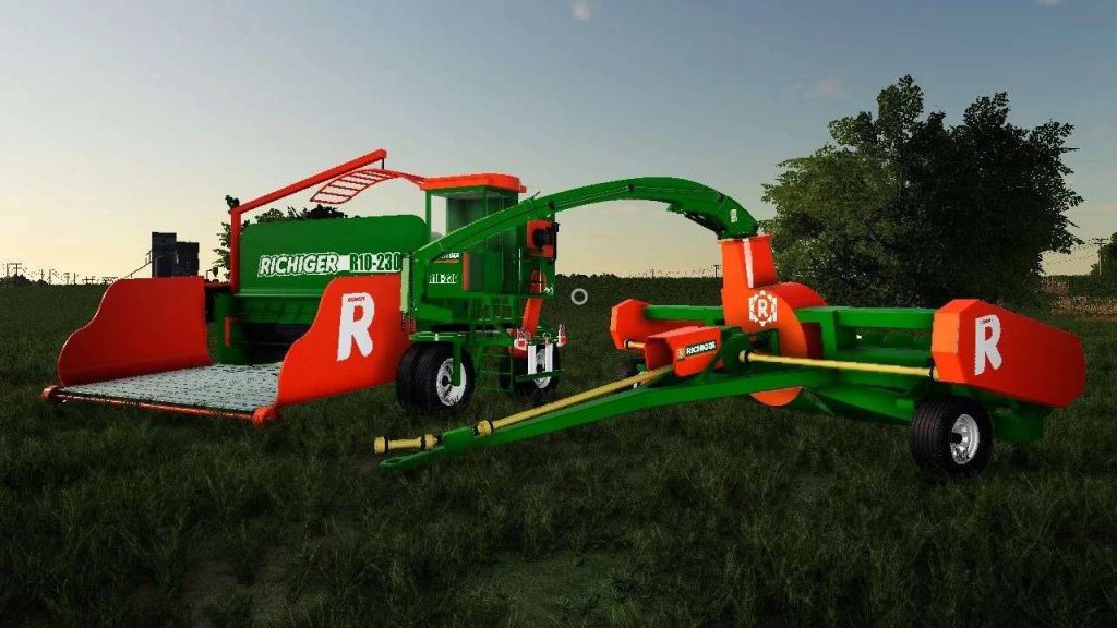 Richiger forage pack v1.0 FS22 Mod | Farming Simulator 22 Mod