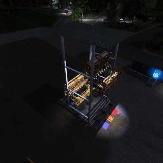 Ropa 4m Cutter Storage v1.0 FS22 Mod | Farming Simulator 22 Mod