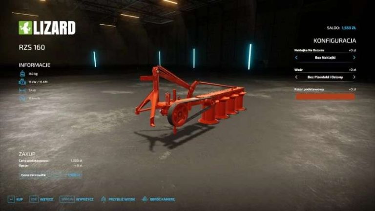 RZS 160 v1.0 FS22 Mod | Farming Simulator 22 Mod