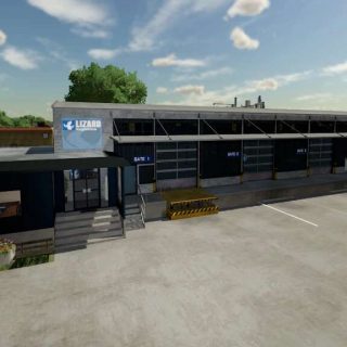 Shipping Warehouse v1.0 FS22 Mod | Farming Simulator 22 Mod