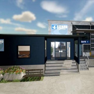 Shipping Warehouse v1.0 FS22 Mod | Farming Simulator 22 Mod