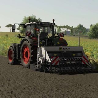 SKY Tramline SE v1.0 FS22 Mod | Farming Simulator 22 Mod