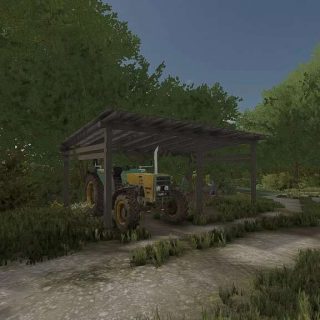 Small Wooden Shed v1.0 FS22 Mod | Farming Simulator 22 Mod