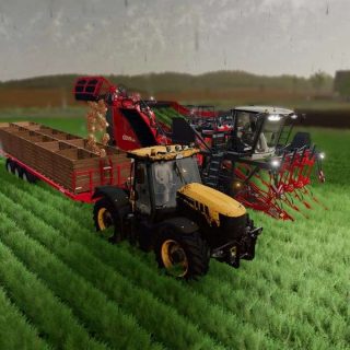 Techmagri TransTruck Vegetable Boxes v1.0 FS22 Mod | Farming Simulator ...