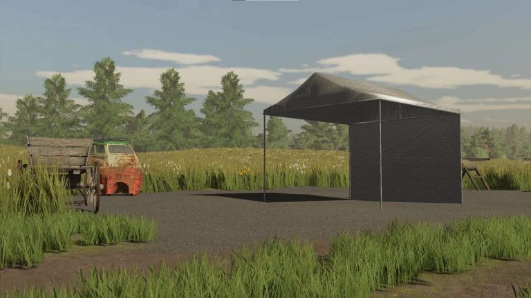Tent v1.0 FS22 Mod | Farming Simulator 22 Mod