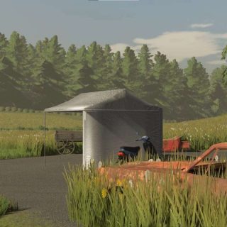 Tent v1.0 FS22 Mod | Farming Simulator 22 Mod