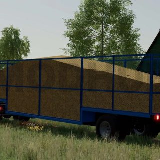 Trailer straw v1.0 FS22 Mod | Farming Simulator 22 Mod