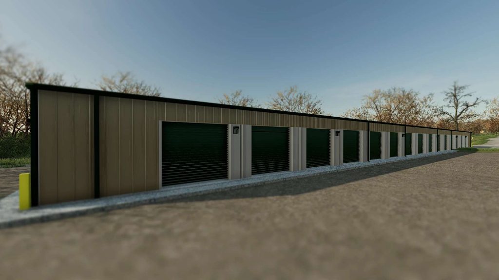 Tri-State Buildable Storage Units v1.0 FS22 Mod | Farming Simulator 22 Mod