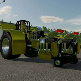 V8 Pulling Tractor Edited v1.0 FS22 Mod | Farming Simulator 22 Mod