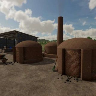 Vegetal Coal Factory v1.0 FS22 Mod | Farming Simulator 22 Mod
