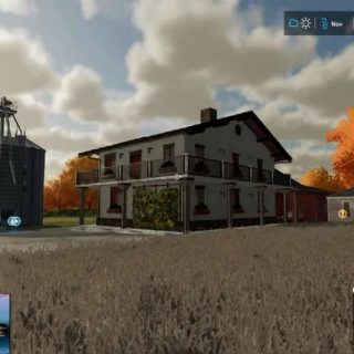 Villa Real Estate with daily earnings placeable version v3.0 FS22 Mod ...
