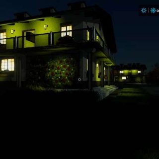 Villa Real Estate with daily earnings placeable version v3.0 FS22 Mod ...