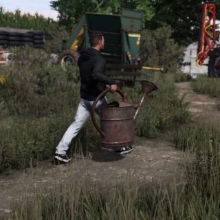 Watering Cans Pack v1.0 FS22 Mod | Farming Simulator 22 Mod