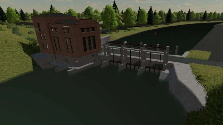 Waterworks (Prefab) v1.0 FS22 Mod | Farming Simulator 22 Mod