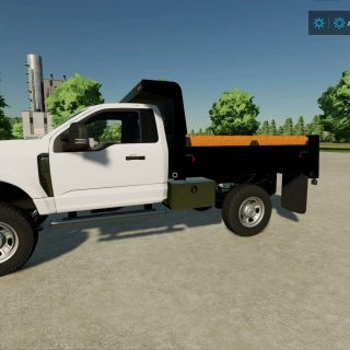 2023 Ford F350 Dump Truck v1.0 FS22 Mod | Farming Simulator 22 Mod